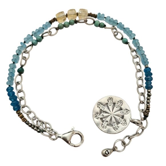 NAJ Jorgensen | Jewelry | Naj Jrgensen Sterling Silver Stone Bead ...